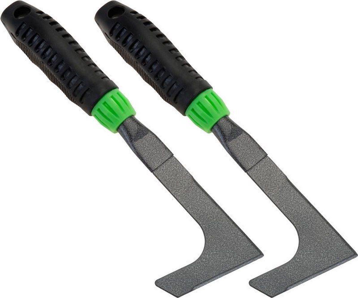 2x Onkruidkrabber/voegenkrabber 26 cm - Tuinieren gereedschap krabbers ...