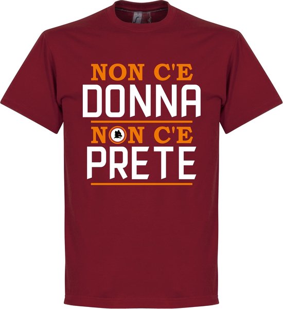 AS Roma Slogan T-Shirt - XL | bol
