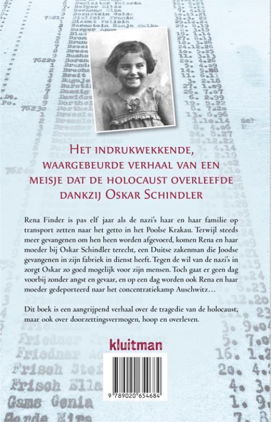 Een meisje op Schindler's list., Rena Finder | 9789020654684 | Boeken | bol