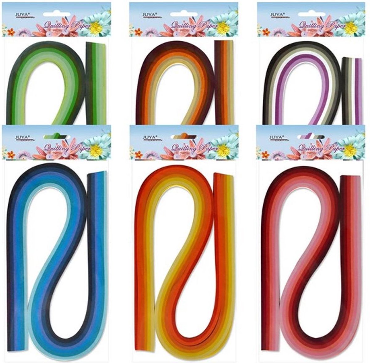 Filigraan papier - Quilling papierstroken 3MM x 40CM - 600 stuks | bol