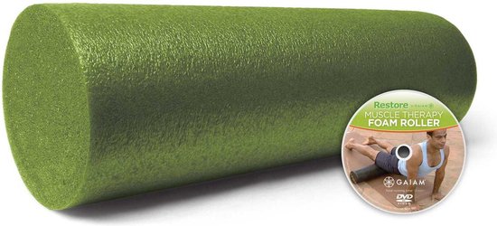 Gaiam Muscle Therapy - Foam roller - 45 cm - Groen | bol