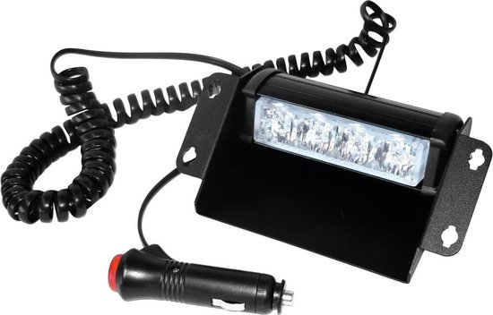 EUROLITE zwaailamp - Zwaailicht - LED PRO 12V amber High Power | bol.com