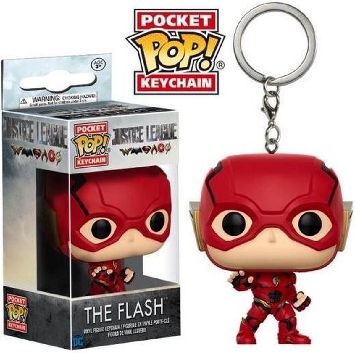Pocket Pop Keychains : Justice League - The Flash | bol.com