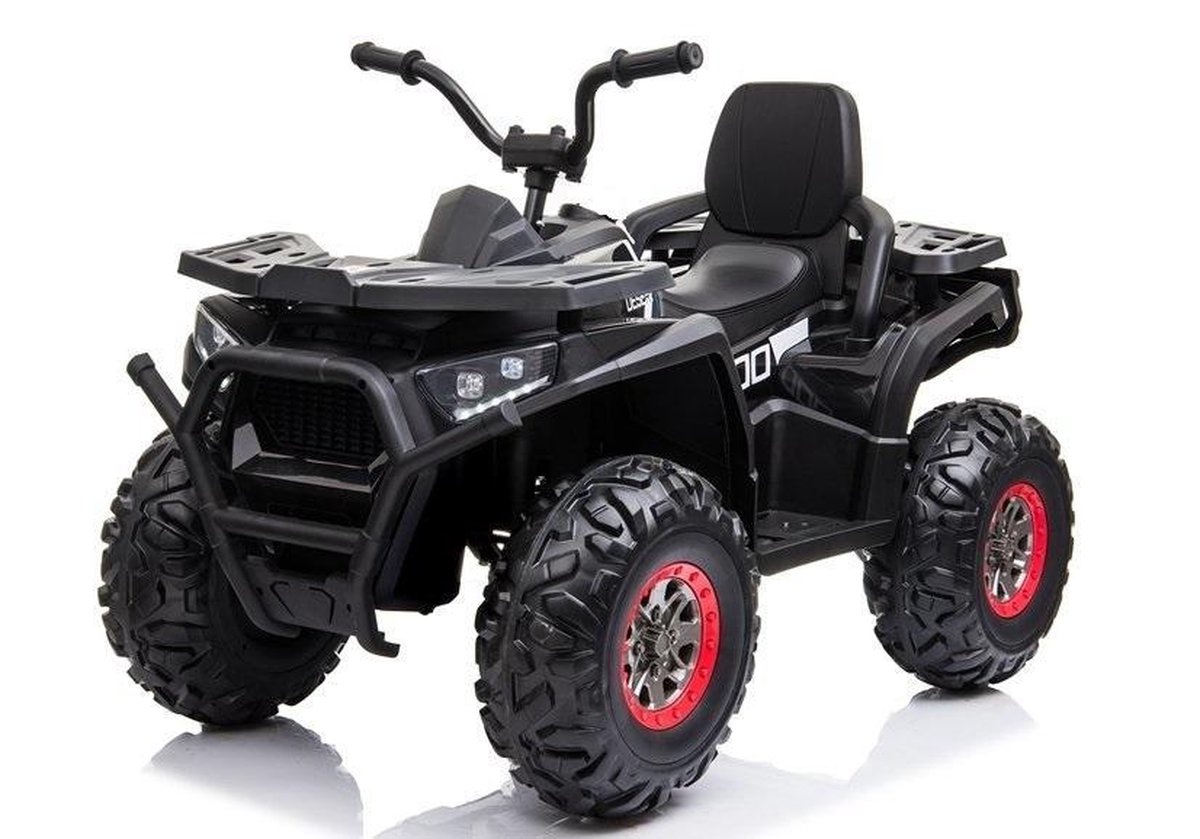 Elektrische kinderquad 12 volt met Rubber banden en 4 motoren | bol.com