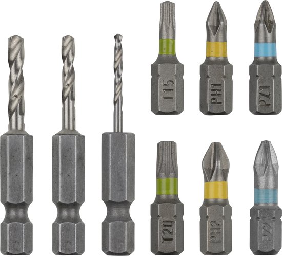 wolfcraft Flipbit set schroeven artikel 3083000 | bol