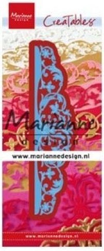 Marianne Design Creatables Snij en Embosstencil - klassieke rand | bol.com
