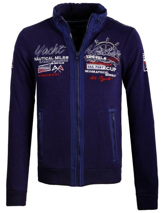 Geographical Norway Heren Vest Gentury Blauw | bol.com