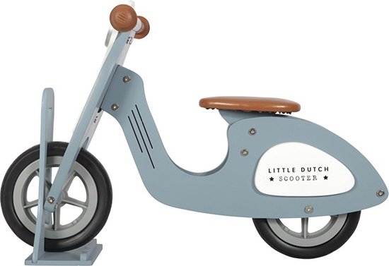 Little Dutch Standaard Voor Loopscooter/Loopfiets - Blauw | bol