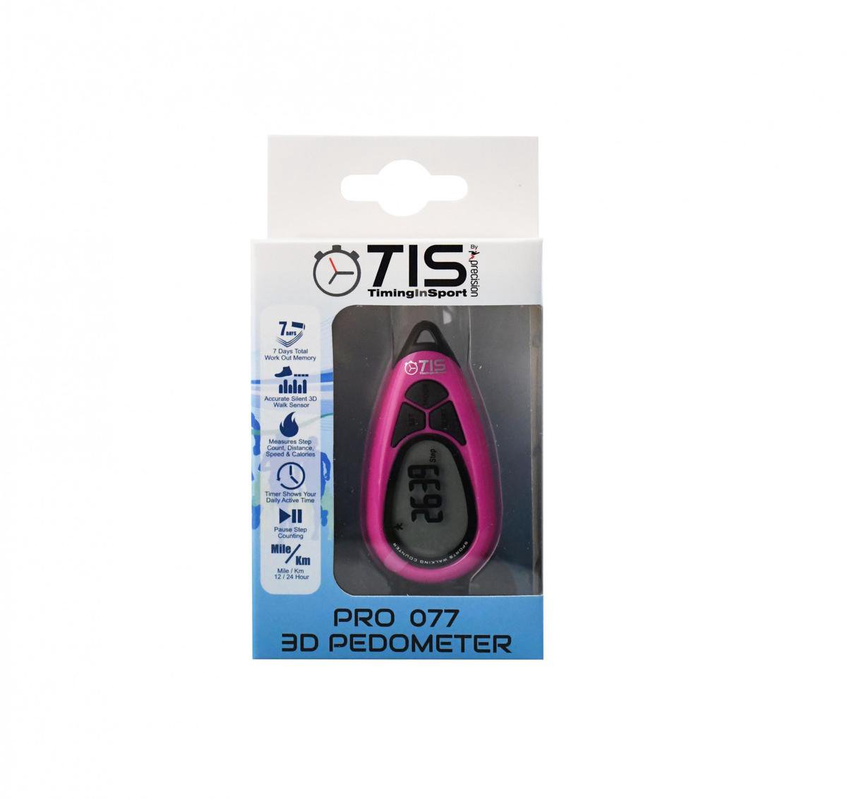 Tis Stappenteller Pro 3d 8 Cm Roze | bol.com
