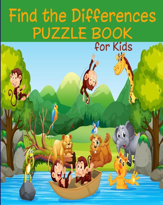 Spot the Differences Book for Kids - Find the Differences_Puzzle Book ...