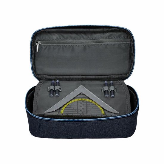 Etui bak spirit zwart/lichtblauw my bag 39 | bol.com