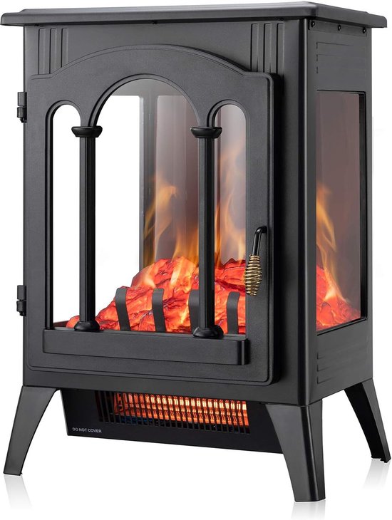 Zwarte Heater voor Efficiënte Verwarming in Huizen en Kantoor | bol