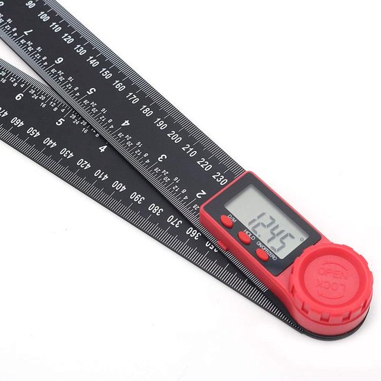 Digitale Hoekliniaal en Schuifmaat 2-in-1 - Nauwkeurige Gradenmeter met ...