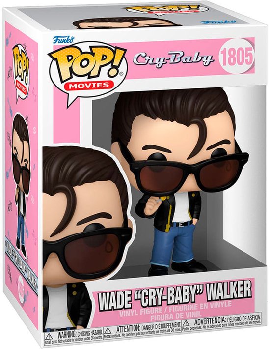 Funko Pop! Movies: Crybaby - Wade 'Crybaby' Walke #1805 | bol