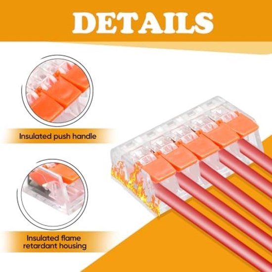 Kit de connexion rapide électrique Gravora - 76 connecteurs de câble ...