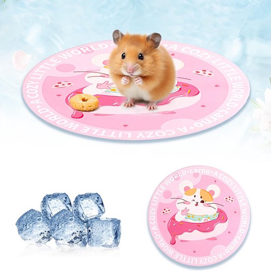 Pet Cooling Mat, 16 x 16 cm, Rabbit Cooling Pad, Hamster Cooling Mat ...