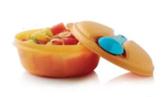 Tupperware To Go Snacky Broodtrommel Lunchbox met lepel | bol