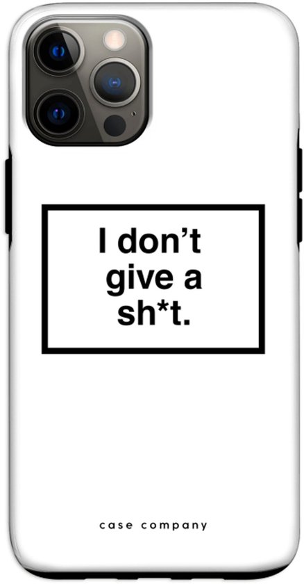 Case Company® - Hoesje geschikt voor iPhone 12 Pro hoesje - Don't give ...