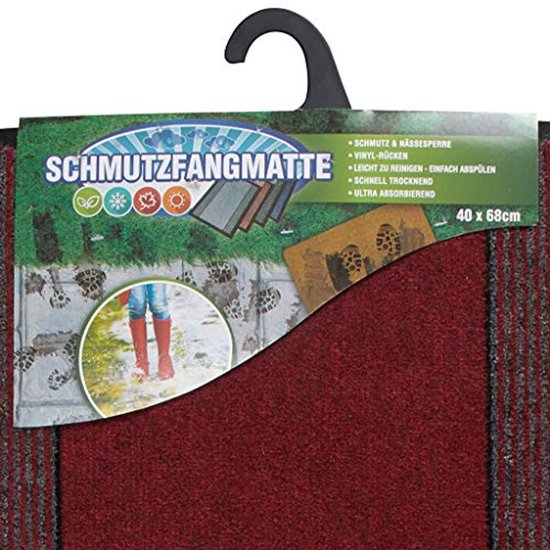 Schoonloopmat 60 x 90 cm - Antislip Vuilvangmat voor Buiten | bol