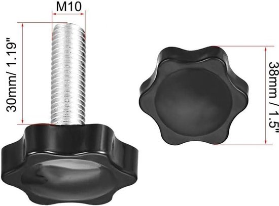 Optimaliseer je titel: Klemschroef Knop voor Draaibank Machine - Pruim ...