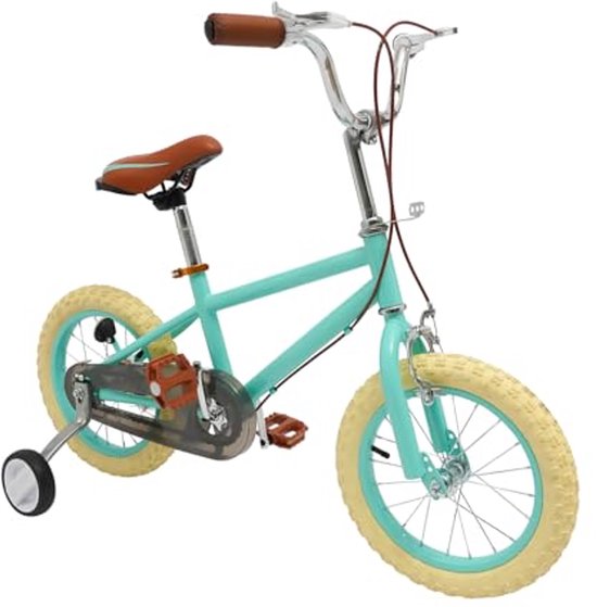 Kinderfiets 14 inch met Steunwielen voor Kinderen van 3-4 Jaar ...