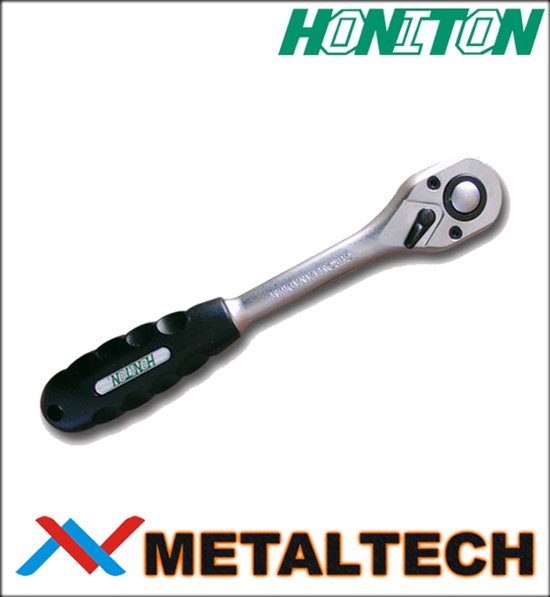 Honiton Ratelsleutel 3/8" Professioneel - 200mm | bol