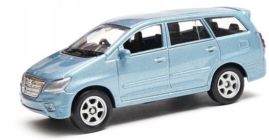 Welly Toyota Innova Modelauto Schaal 1:60 Blauw | bol