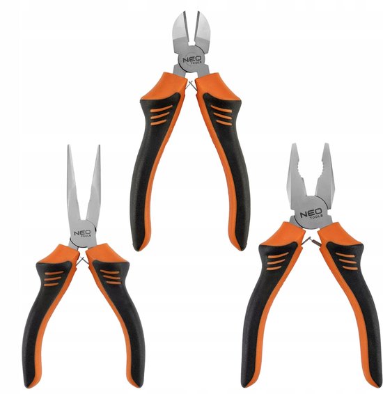 NEO TOOLS 86-delige doppenset 1/4" & 1/2" met tang | bol
