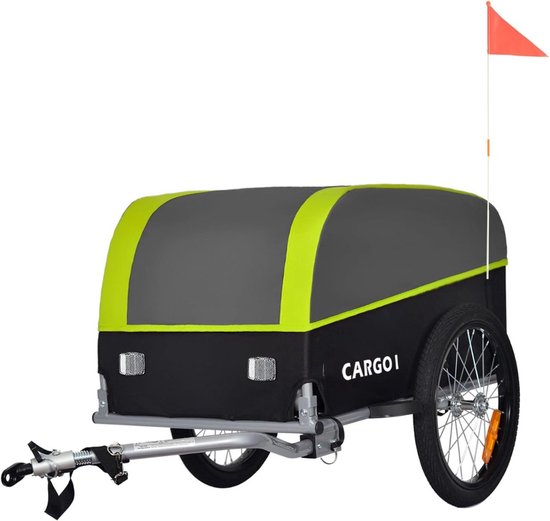 Thuys – Fietskar Bagage – Fietsaanhanger – Aanhangwagen Fiets – Groot | bol