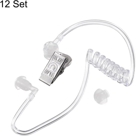 Oorstuk geheimagent hoofdtelefoon kostuum steun met vervangende ...