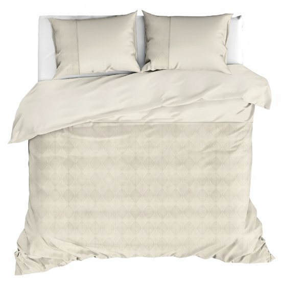 Linolux Dekbedovertrek Cedar Sand Lits-jumeaux | bol