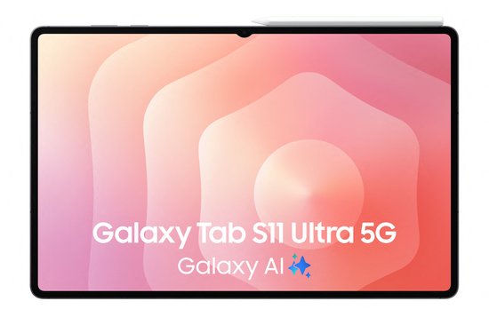 Samsung Galaxy Tab S11 Ultra 5G - 512GB - Gray + 1 jaar extra garantie ...