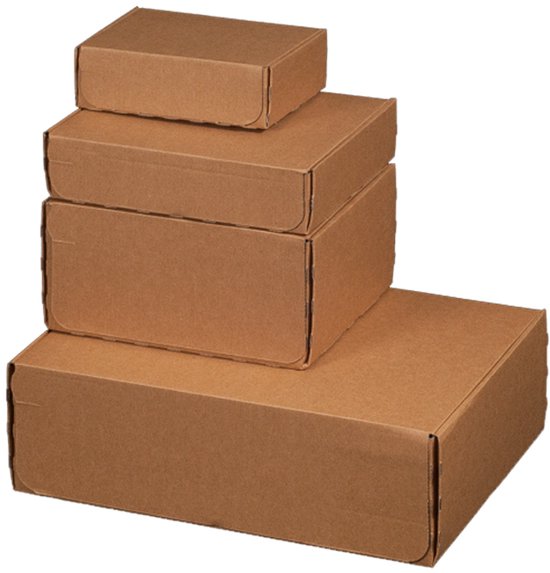 SMARTBOXPRO Verzenddoos MODULBOX, bruin | bol