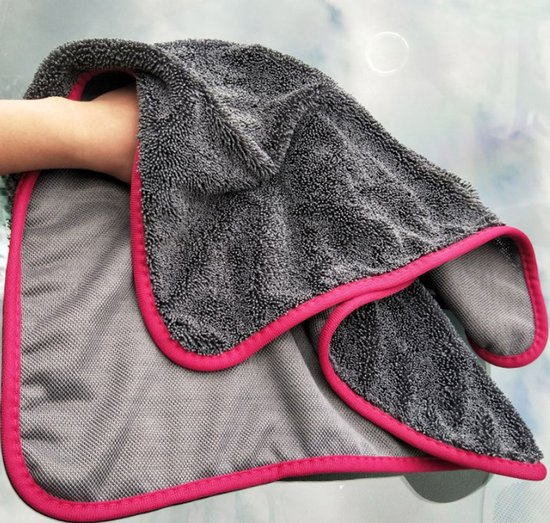 2x Premium Microvezel Doek - 60x40cm - Auto Detail Poetsdoek - Glans ...