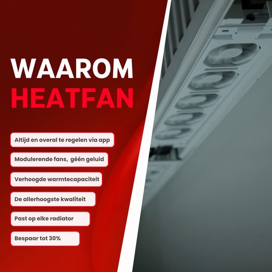 Heatfan 5 - Duo Set - Wit - Radiator Ventilator – Radiator Ventilator ...