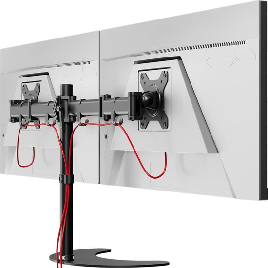 Goodivery ® - Monitor Arm 2 Schermen - Dubbele Vrijstaande PC ...