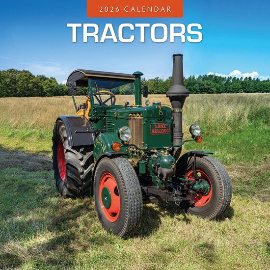 Tractors Kalender 2026 | bol