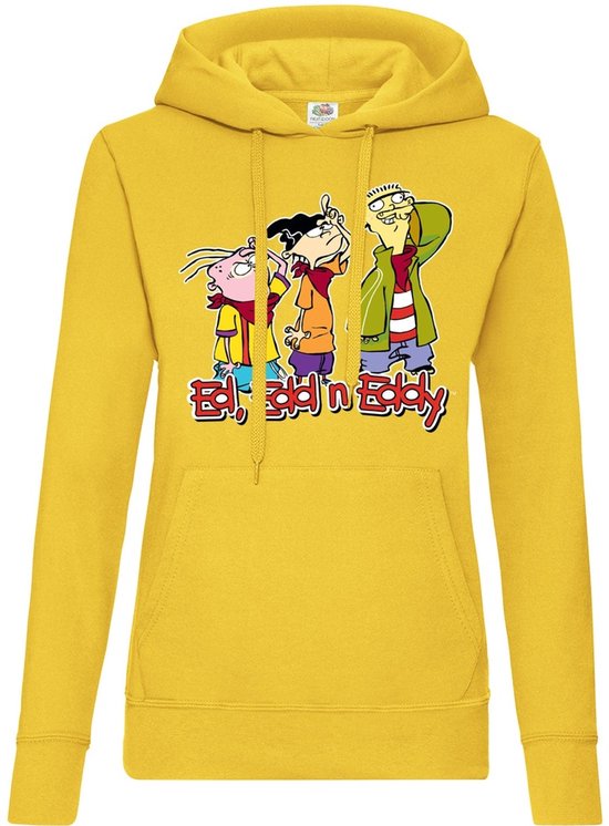 Cartoon Network Damen Ed, Edd n Eddy Girly Hoodie WB-57-EEE001-DTF920 ...