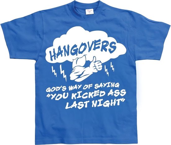Hybris Hangovers God's Way Blue-2XL | bol