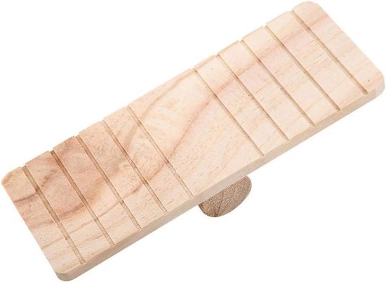 Allecto plus - Houten Wipbrug Speelgoed voor kleine dieren Hamster Muis ...