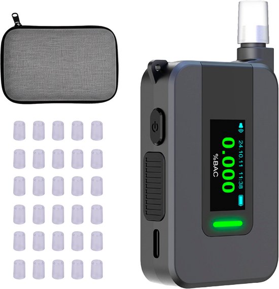 Senzo Digitale Alcoholtester - Alcoholtesters - Blaastest Alcohol ...