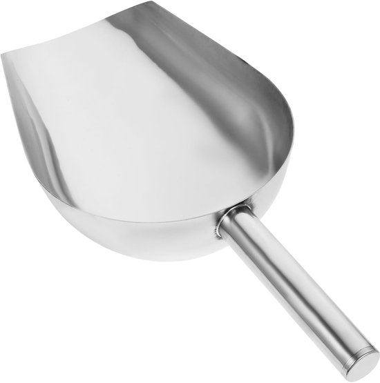 Large Stainless Steel Ice Cream Scoop 16-Inch - Metal Liner Round ...