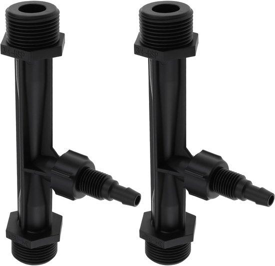 2x 3/4BSP Venturi Injector Fertilizer Injector Tube for Irrigation ...
