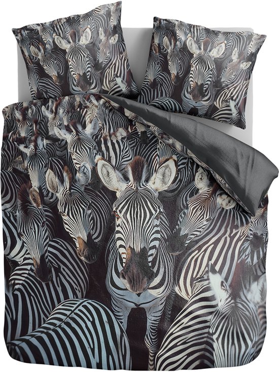 Fijn dekbedovertrek Zebra - 200x200/220 (tweepersoons) - heerlijk zacht ...