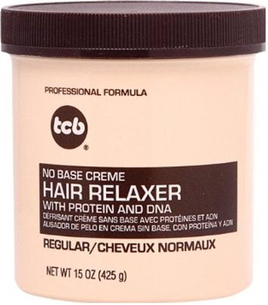 Tcb No Base Hair Relaxer Creme Regular Bol Tcb No Base Hair Relaxer Creme Regular Bol