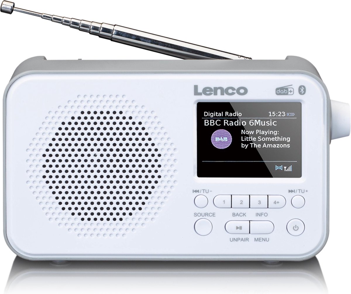 8711902043188 → Lenco PDR-035WH - Draagbare DAB Radio met FM, DAB+ en ... 8711902043188 → Lenco PDR-035WH - Draagbare DAB Radio met FM, DAB+ en ...