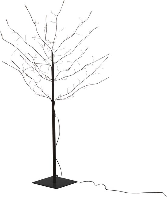 J-Line Boom Kaal Led Metaal Zwart Metaal | bol.com