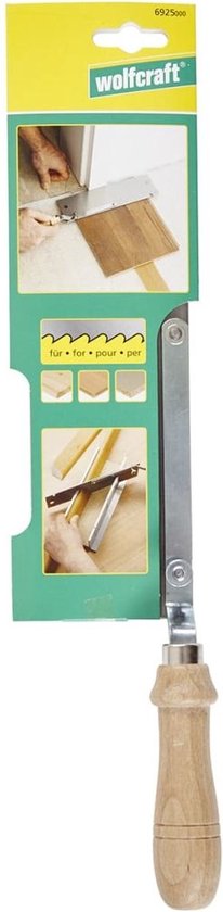 Wolfcraft toffelzaag 390 mm gebogen en draaibare handgreep - 6925000 ...