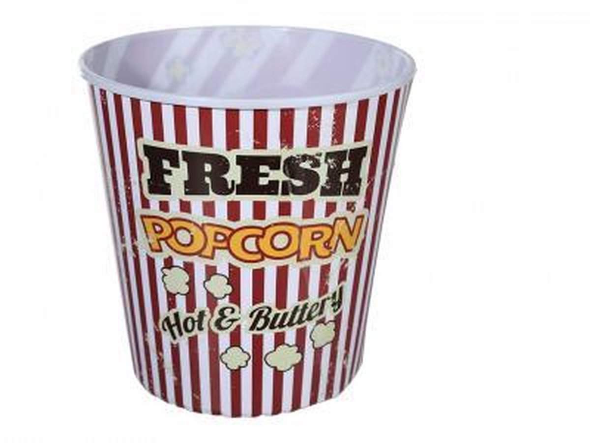 Popcorn bak - 1 stuk - Rood | bol.com