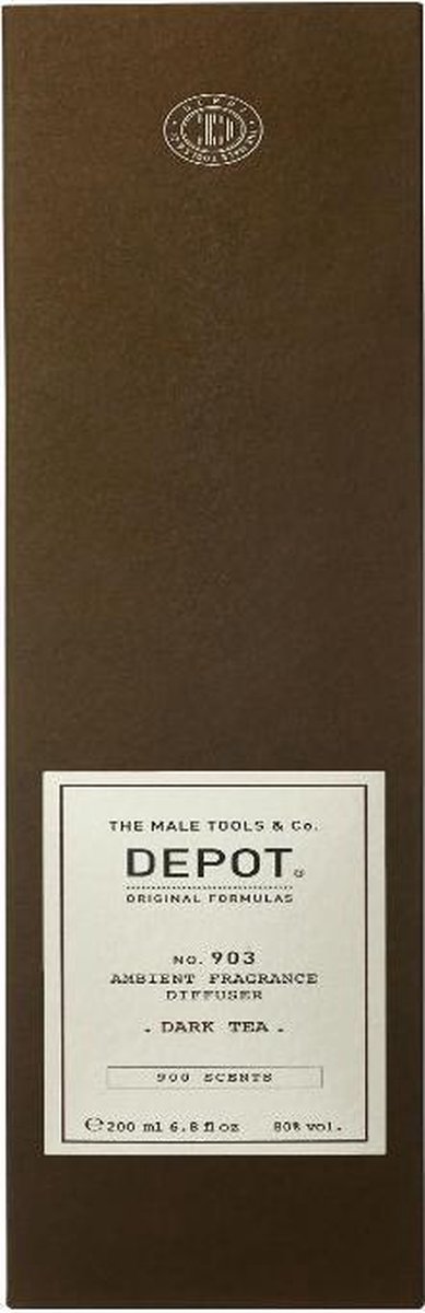 Depot 903 ambient fragrance diffuser dark tea 200ml | bol